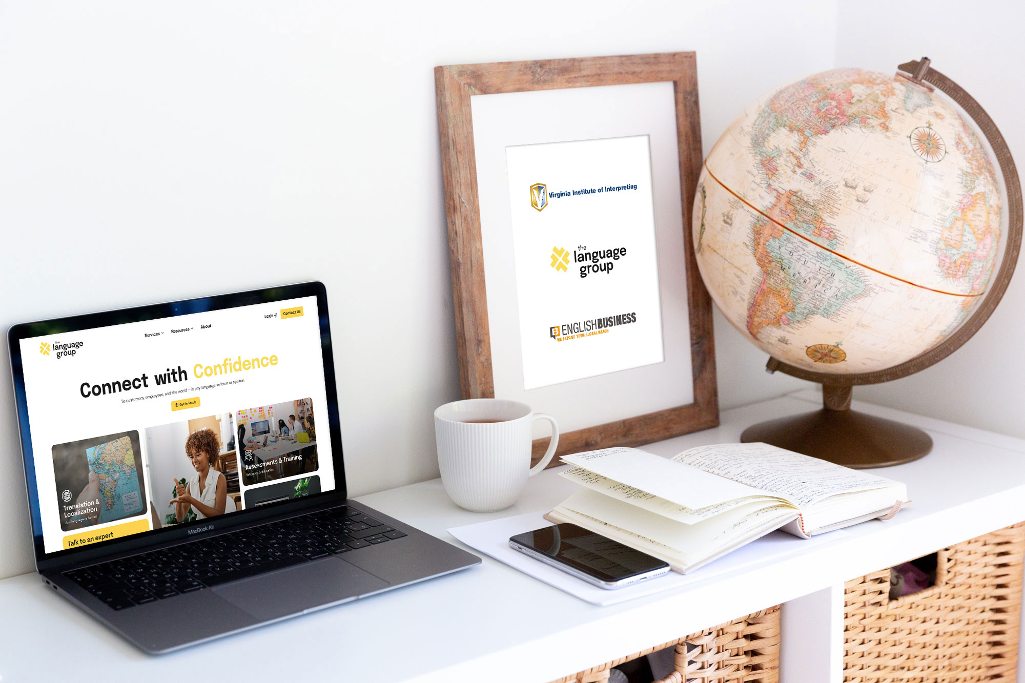 Have you seen it? Our updated website has launched - The Language Group